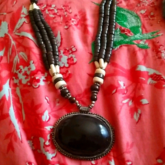 Jewelry | Heavy Beaded Necklace | Poshmark